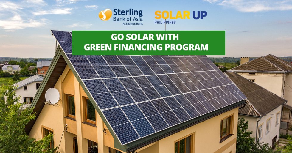 Solar Up Philippines and Sterling Bank of Asia Launch Green Financing ...